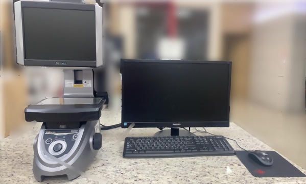 High-precision image dimension measurement instrument