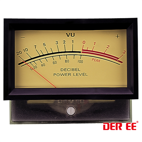 DE-860F VU-mètre - DER EE Electrical Instrument