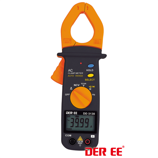 DE-3130 AC Clamp Meter with NCV (Pocket Size)