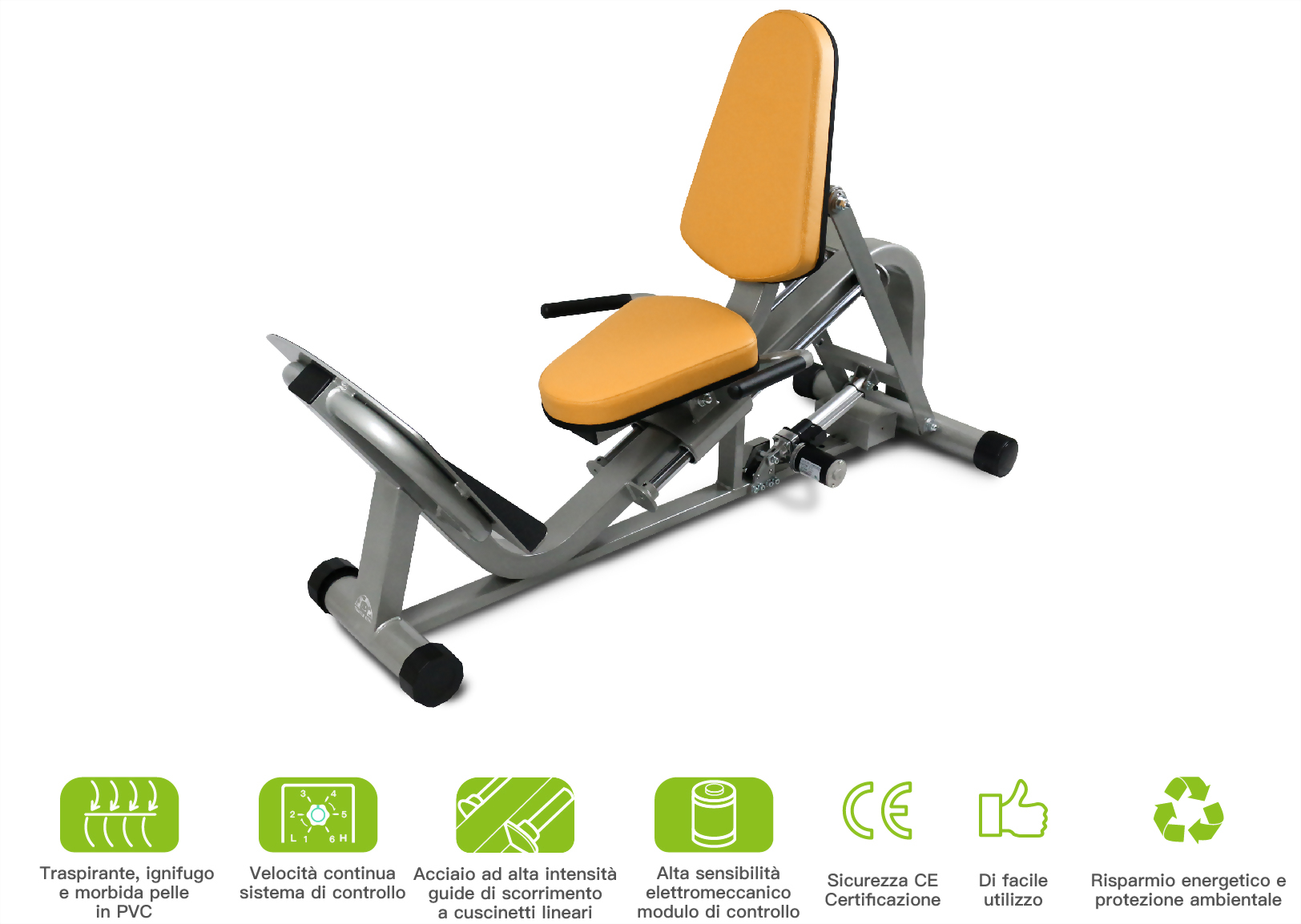 Allenamento isocinetico Leg Press