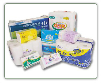 Ever-Tech produces many kinds of outer bags for toilet papers, napkins ...