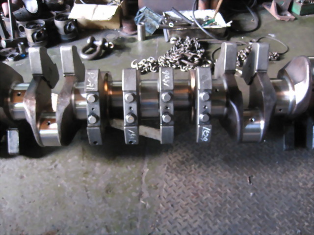 6N21曲軸,6N21 CRANKSHAFT,6N21A,6N21AL, yanmar 6N21