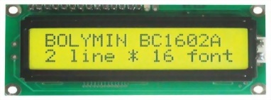 16X2 Character LCD