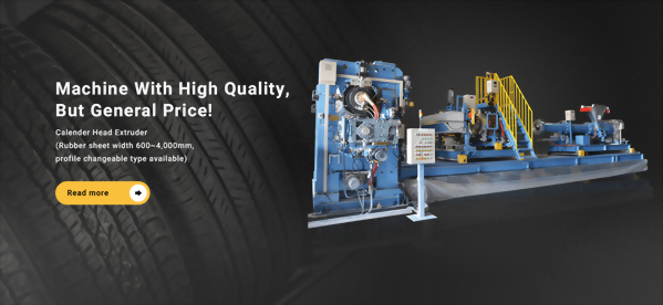 Tire Making Machine Company - Hot Feed & Cold Feed Extruder