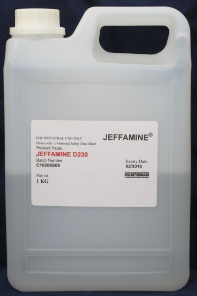 硬化劑JEFFAMINE D-230 1KG- - 上禾興有限公司 - 國防部特約供應商、國軍大賣場推薦、軍規潤滑油供應商