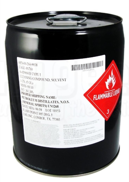 環保乾洗溶劑MIL-PRF-680 5GL 原廠-6850002649038