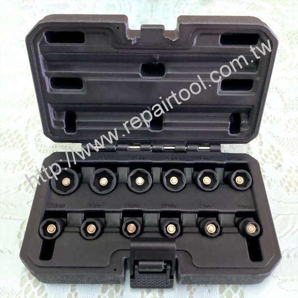 12PC 3/8"Dr. Magnetic Socket Set