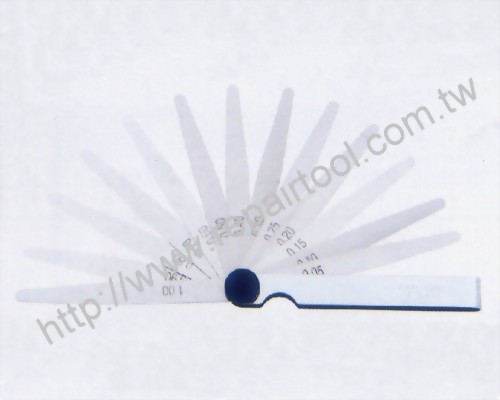 13 Blades Metric Feeler Gauge