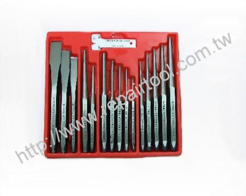 16 PC Punch & Chisel Set