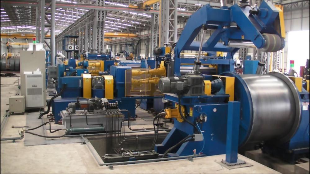 Slitting line - heavy duty - thick gauge