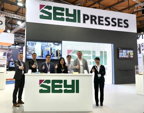 SEYI Europe Presented Smart Stamping Solution in Servo Press Line at ...