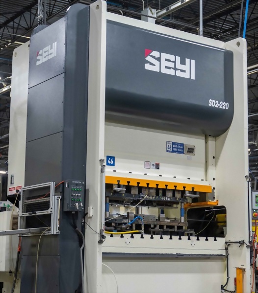 Kapco Metal Stamping Adds Value with SEYI Servo Presses