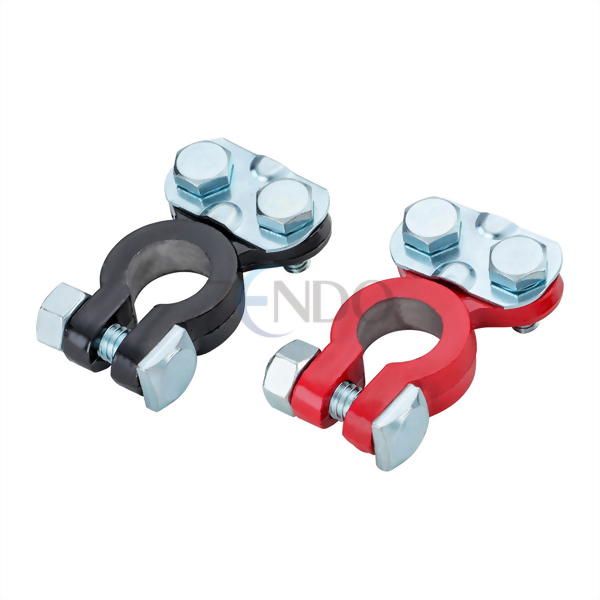 Heavy Duty Universal Zinc Battery Terminal-Red & Black JHC125ZA|zendo ...
