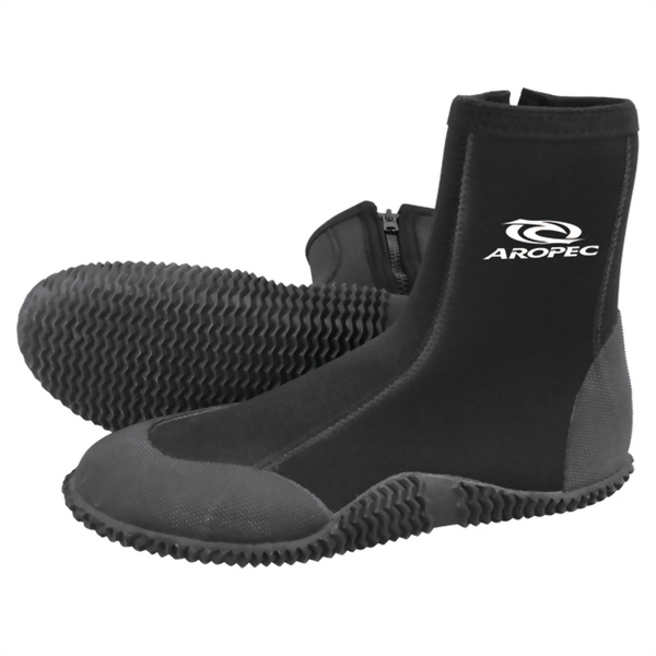5mm Neoprene Zipper Boot - Aropec Sports