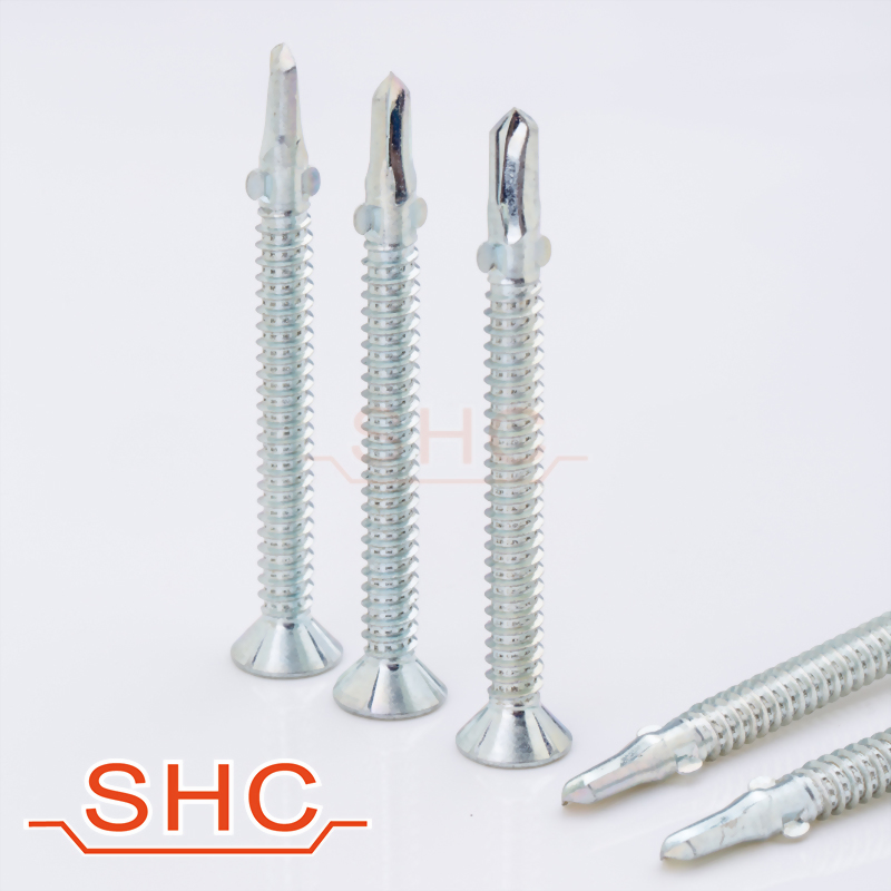 DIN7504 | Self drilling screws | Tek screw with wings flat head with ...