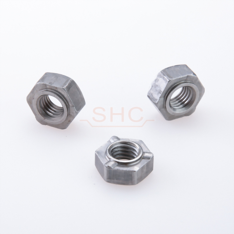 3 projection hex weld nut DIN929 stainless carbon steel