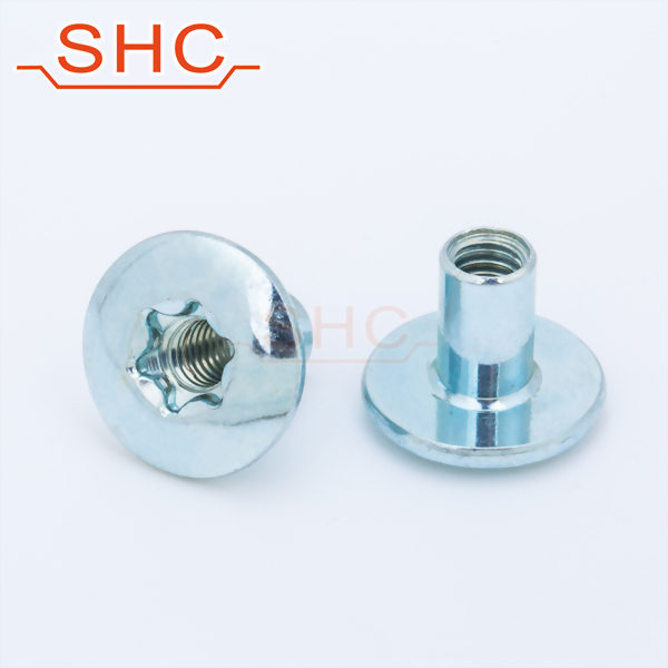 Customized sleeve nut, barrel nut, captive nut