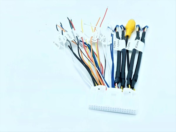 Driving record system wiring harness