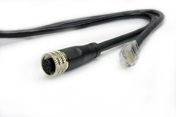 Ethernet Cable M12 to RJ45 - Tai-Ching Cable Assembly